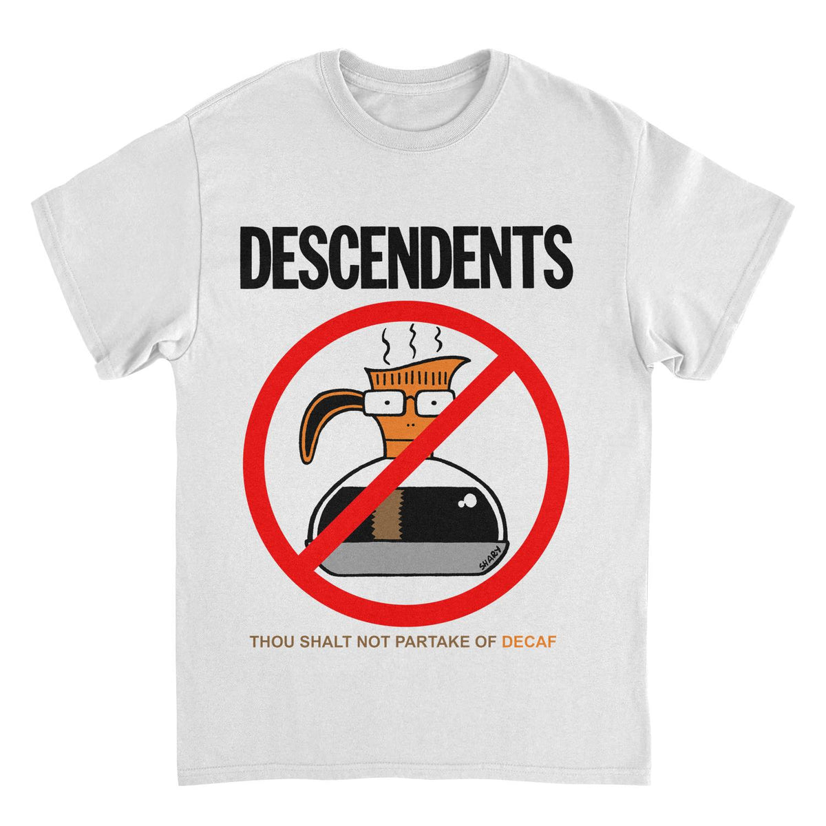 Wholesale Descendents Decaf White T-Shirt – Merch Showroom