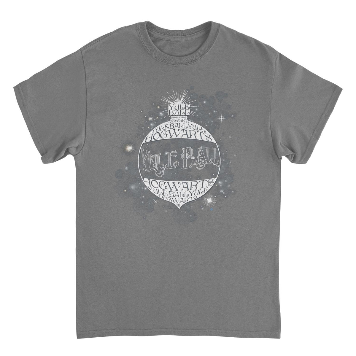Wholesale Harry Potter Christmas Sphere Hogwarts Charcoal T-Shirt ...