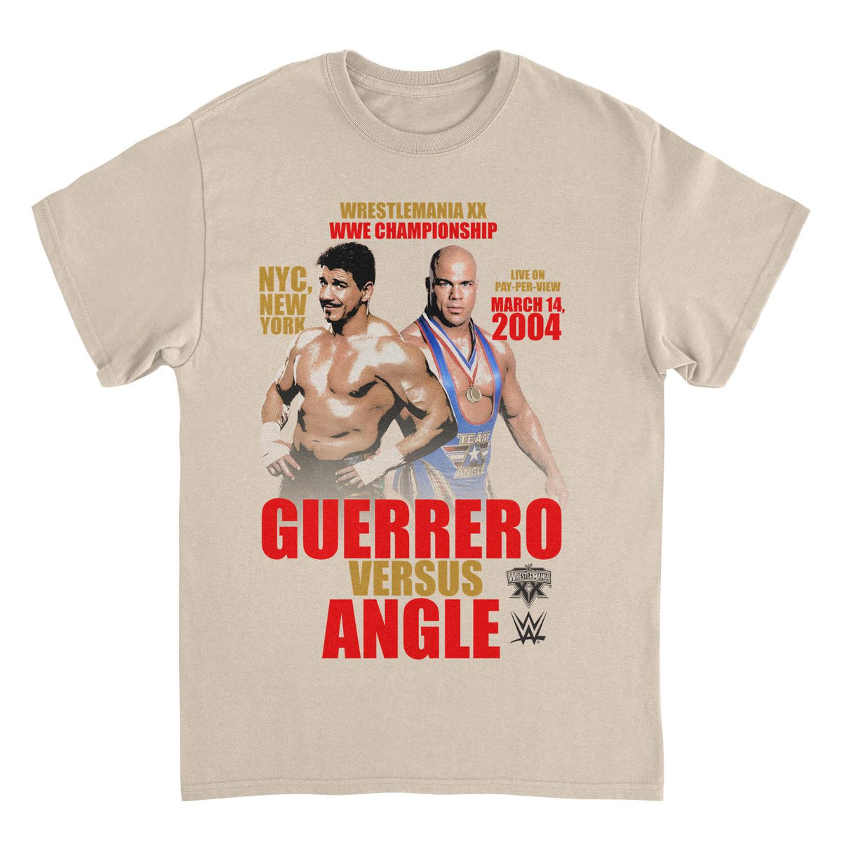 Wholesale WWE Wrestlemania 20 Sand T-Shirt – Merch Showroom