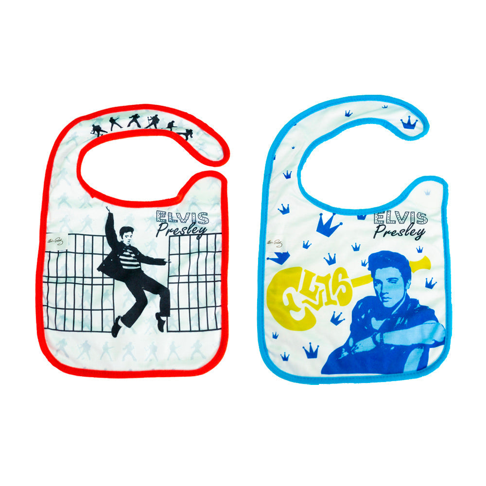 Wholesale Elvis Presley Bibs 2 pack – Merch Showroom