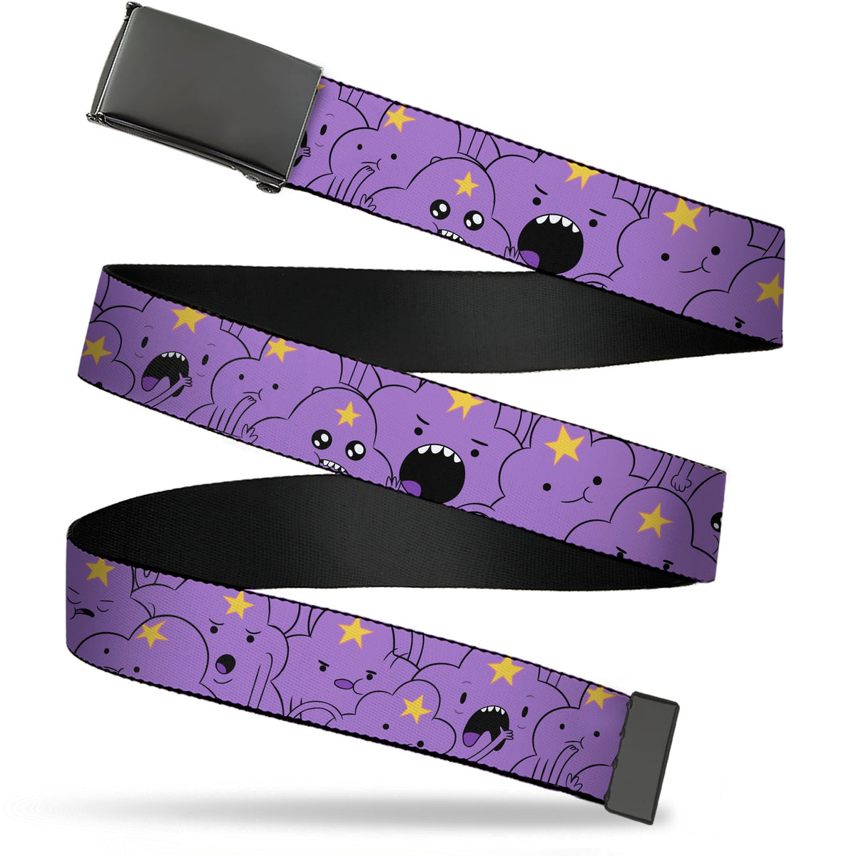 Wholesale Web Belt Blank Black Buckle - Adventure Time Lumpy Space Pri ...