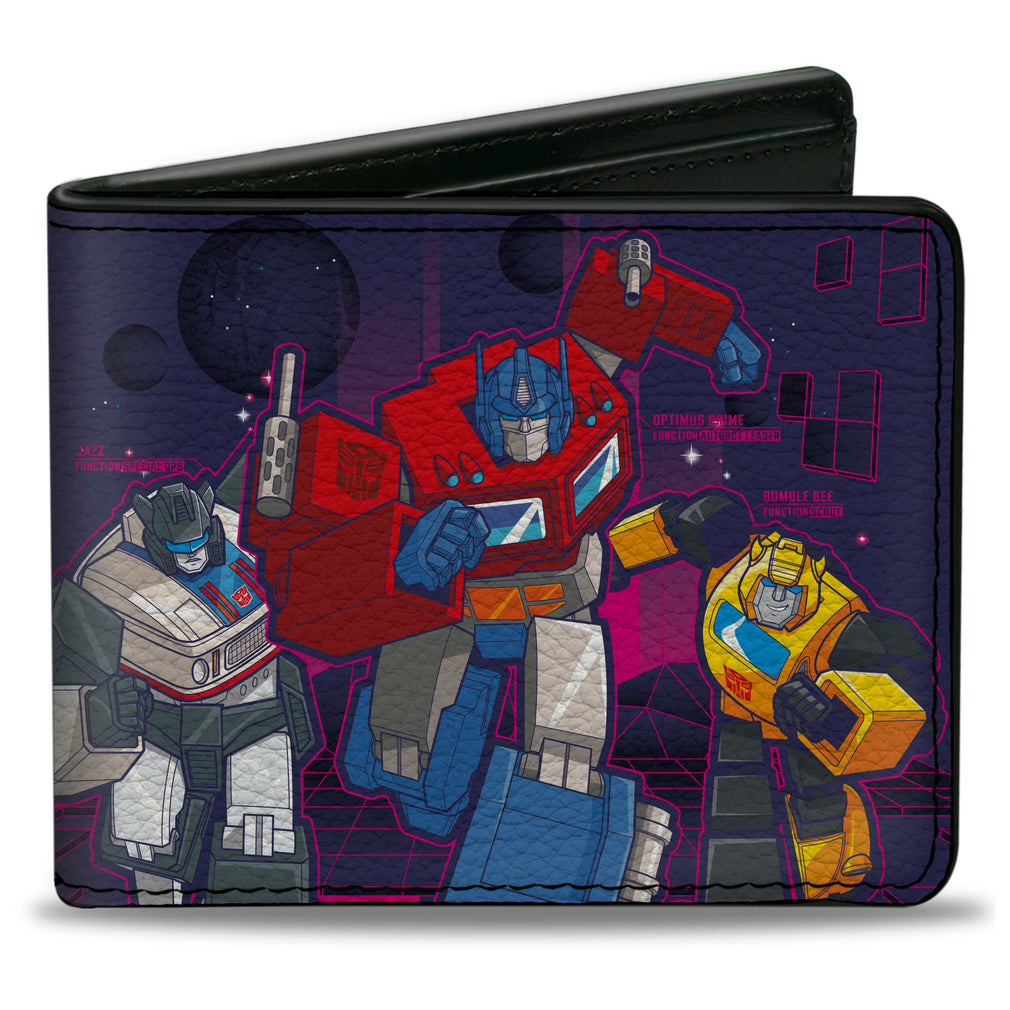 Wholesale Bi-Fold Wallet - Transformers AUTOBOTS ROLL OUT Group Pose ...