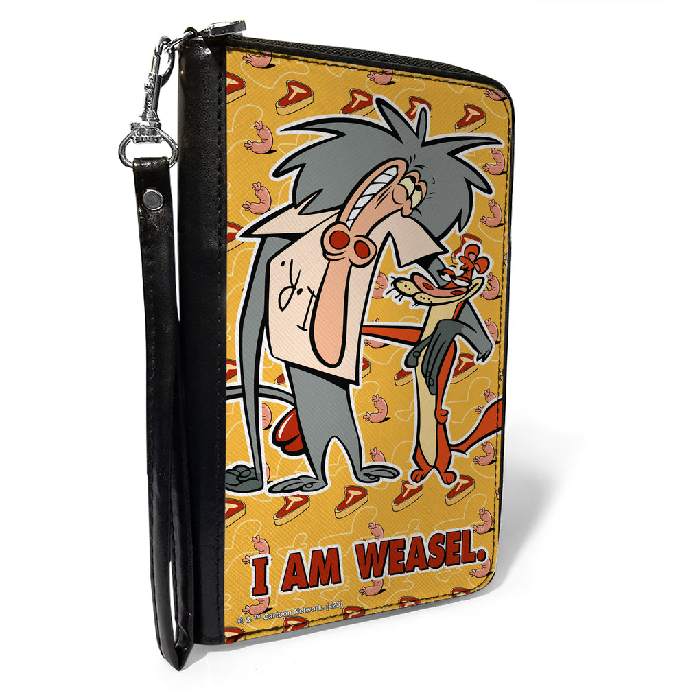 Wholesale PU Zip Around Wallet Rectangle - I AM WEASEL IR Baboon and I ...