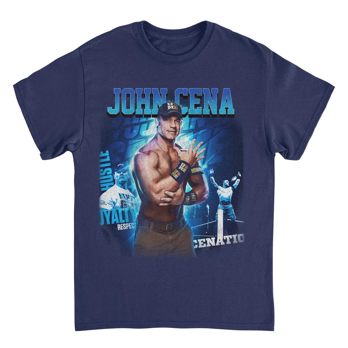Wholesale WWE John Cena Navy T-Shirt – Merch Showroom