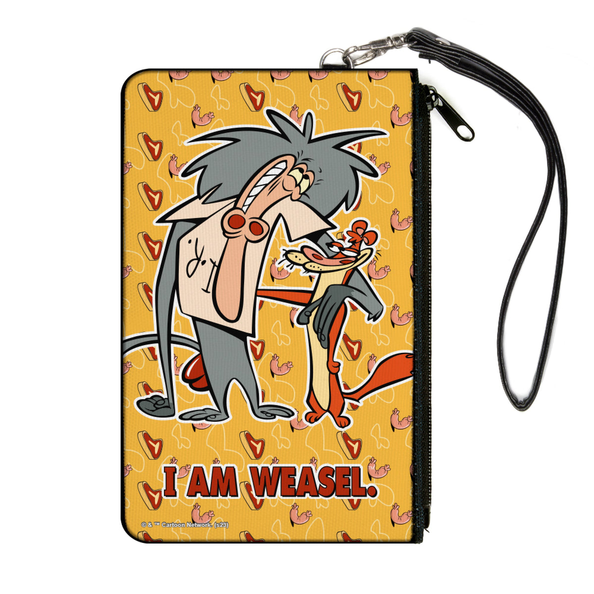 Wholesale Canvas Zipper Wallet - LARGE - I AM WEASEL IR Baboon and IM ...
