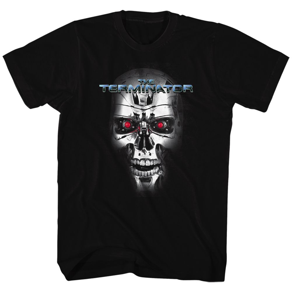 Terminator the Terminator Black Adult T-Shirt | Wholesale Movie T ...