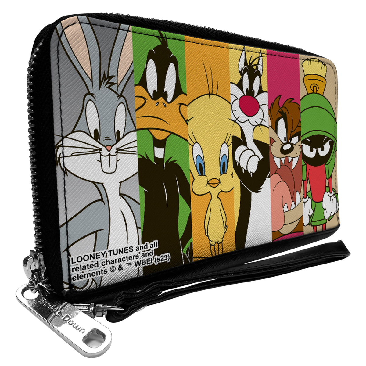 Wholesale PU Zip Around Wallet Rectangle - Looney Tunes 6-Classic Char ...